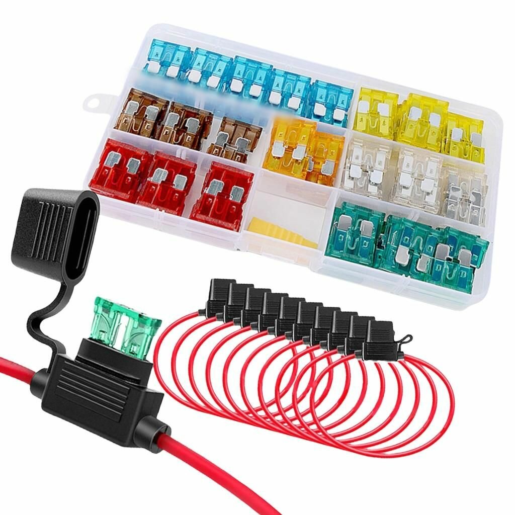 Автомобильные держатели предохранителей 130 шт