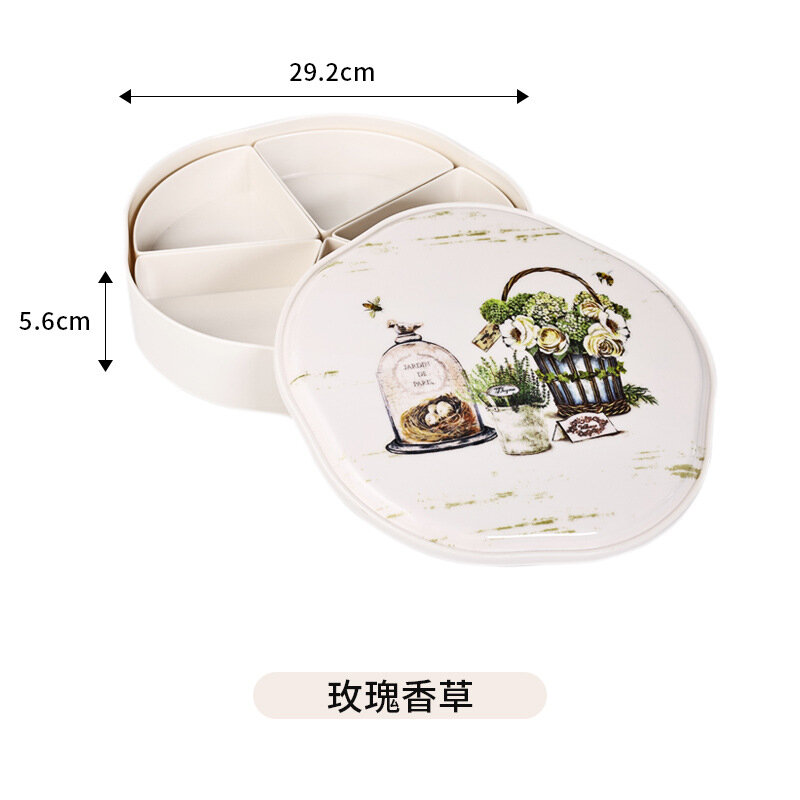 Коробка для конфет в китайском стиле, свадебная коробка для конфет, тарелка для закусок и сухофруктов, домашний гостиный стол, легкий роскошный подарок, китайский стиль