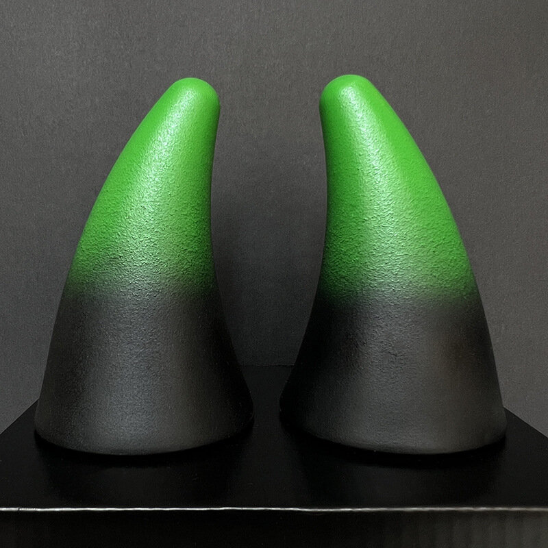 Декорация крыши автомобиля, большие рога оленя, рога быка, универсальные аксессуары для экстерьера автомобиля, анти-стикер для предотвращения столкновений, рог носорога, 3D наклейка для автомобиля