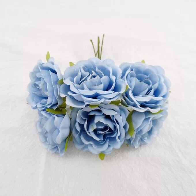 Искусственные цветы для рукоделия: цветы для головных уборов, украшения для ханьфу, декор для свадебных коробок с