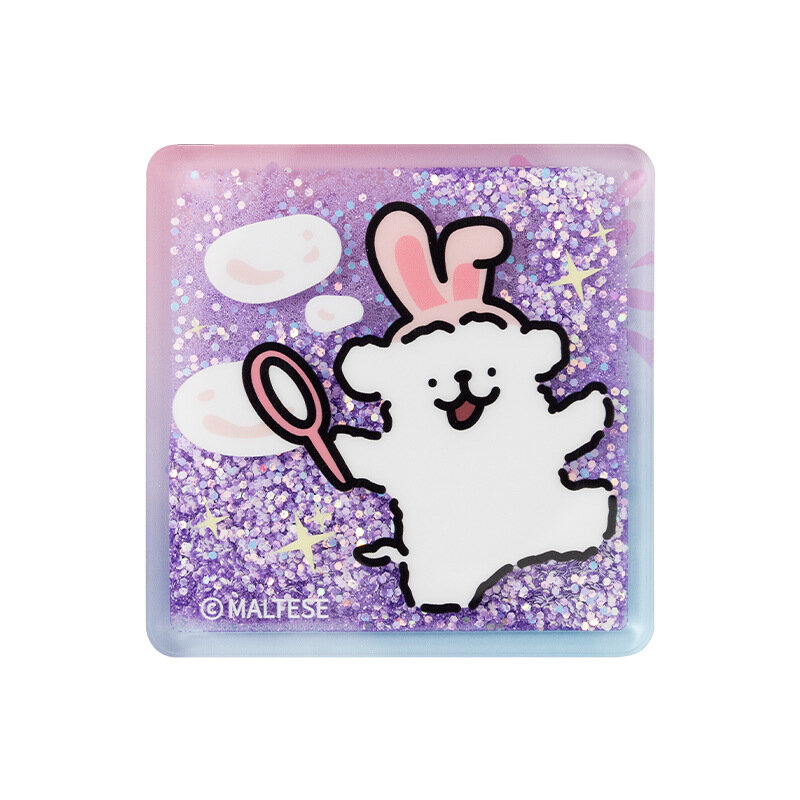 Линейный рисунок Маленький Мальтийский Оригинальный Плавный Льняной Орнамент Милый Мультяшный Офисный Декор Стола Праздничный Подарок