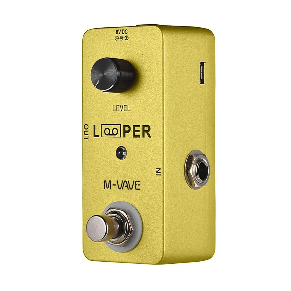 M-VAVE LOOPER Мини-петля для электрогитары Педаль эффектов для лупера Макс.