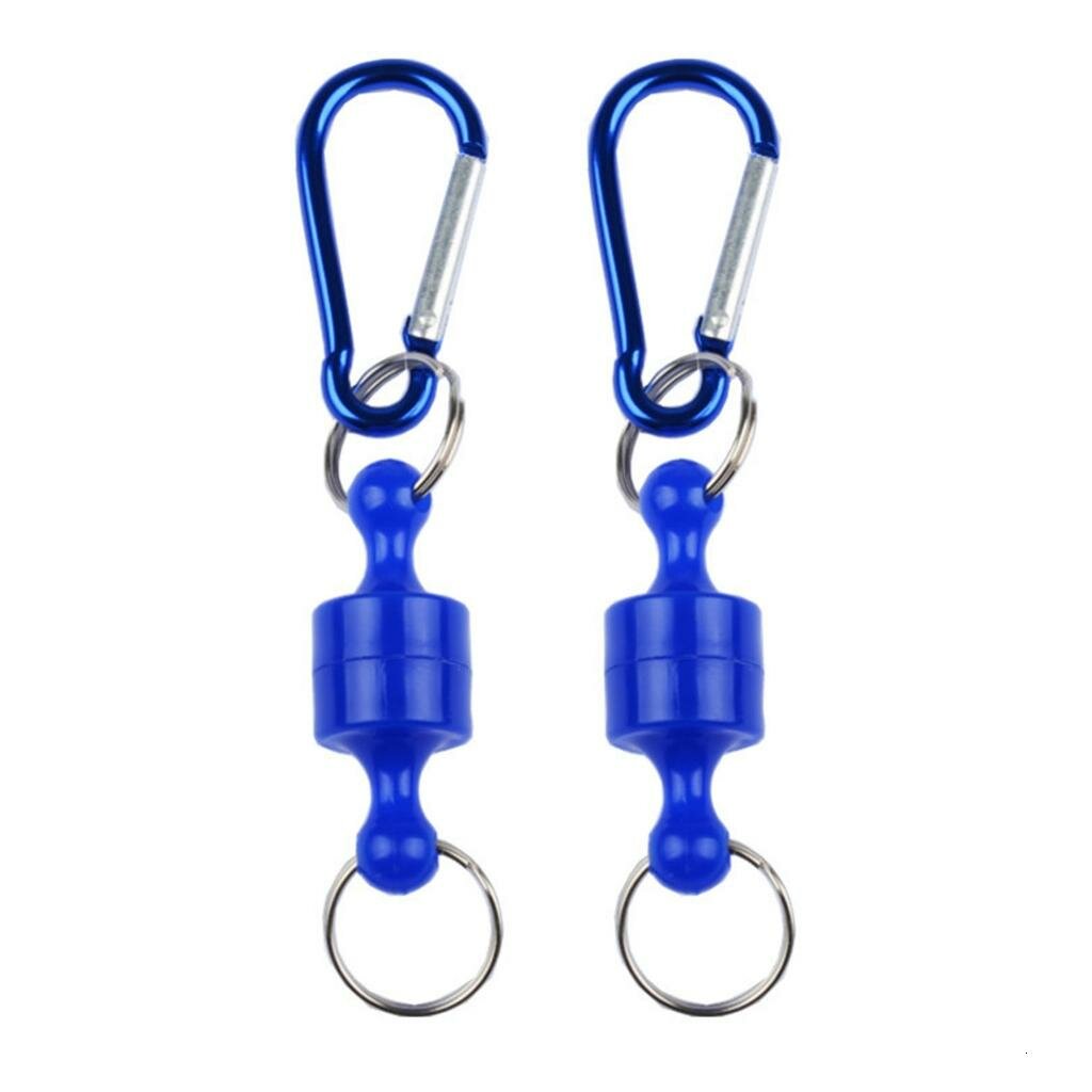 Магнитная застёжка 2 шт. для рыбалки и походов, тёмно-синий