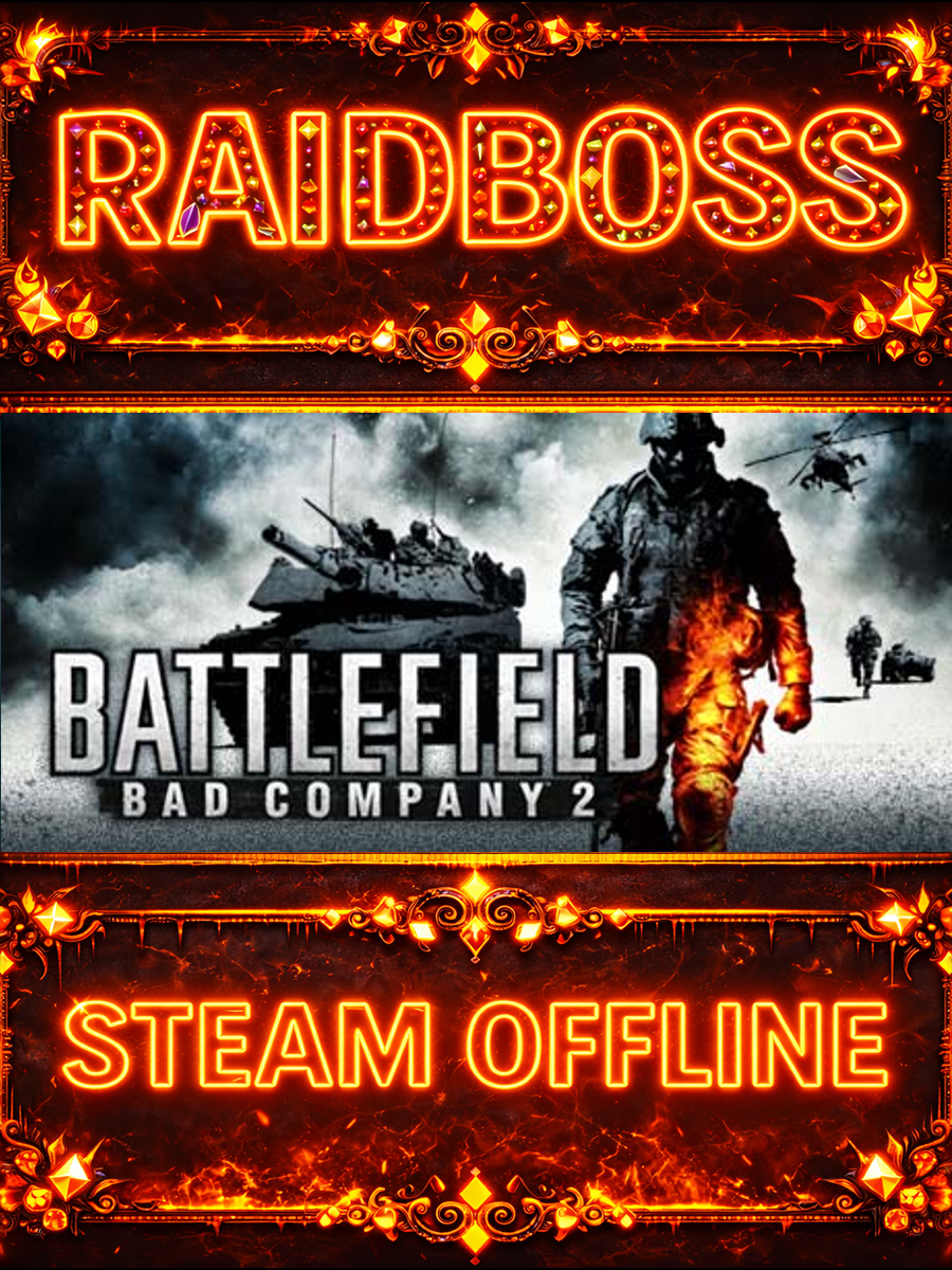 BATTLEFIELD BAD COMPANY 2 игра на аккаунте для ПК с OFF активацией для Steam (PC) РФ + СНГ