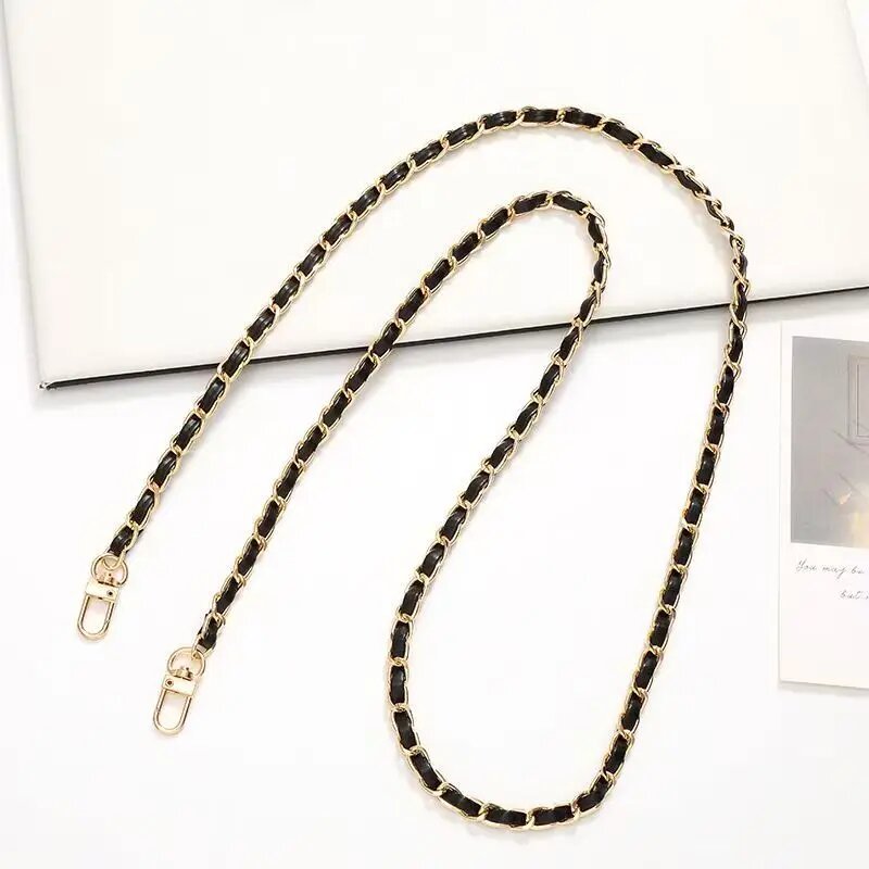 Ремешок для сумки черный, цепочка crossbody lanyard C