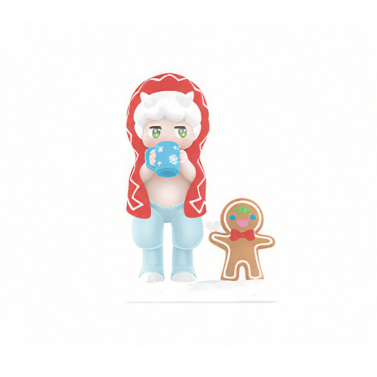 Коллекция POP MART Winter Day Pansum Satyr Rory Serene, Confirmed-Hot Cocoa (Open)