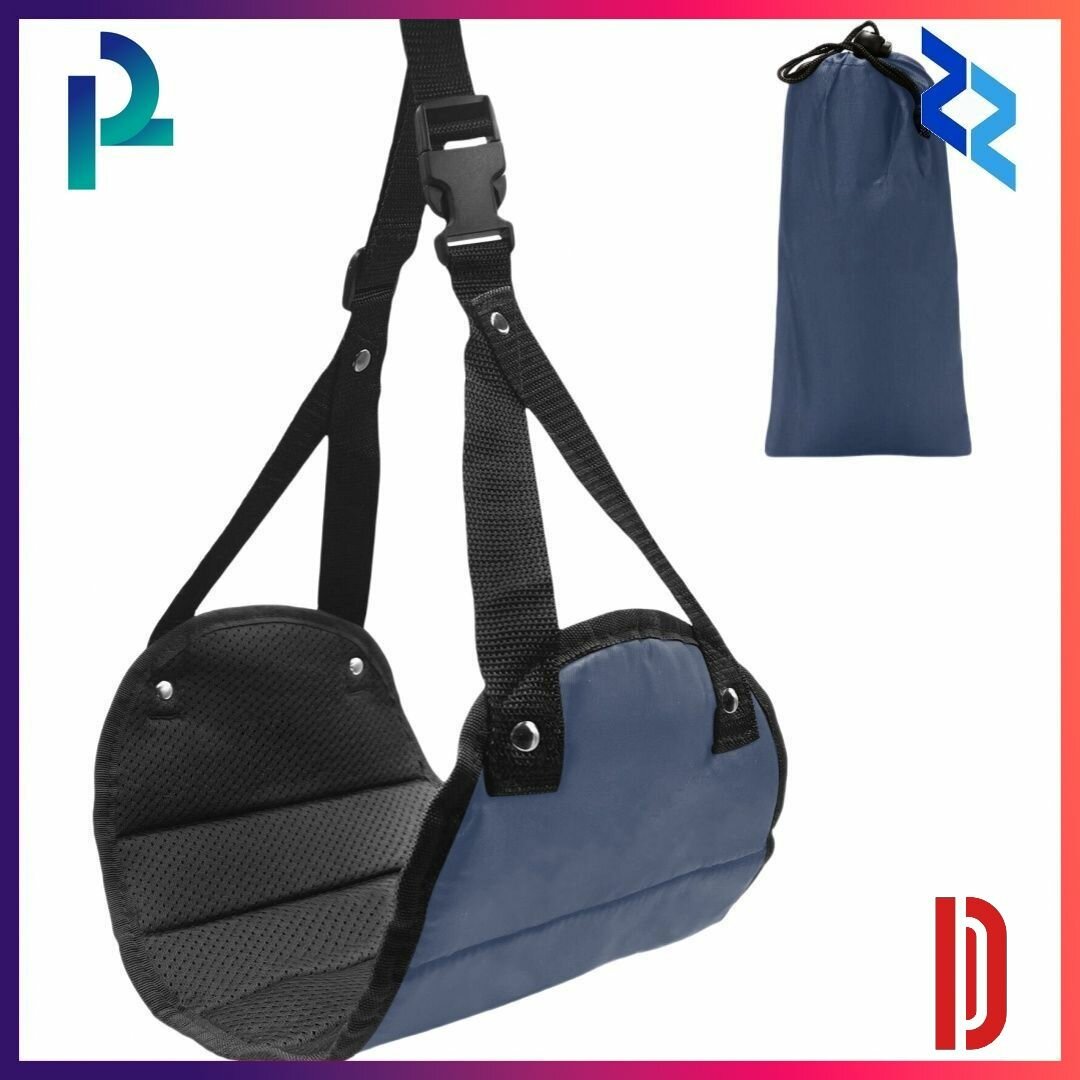 Подставка для ног, гамак для путешествий, регулируемая длина, гамак для ног в самолете, расслабляющая нога