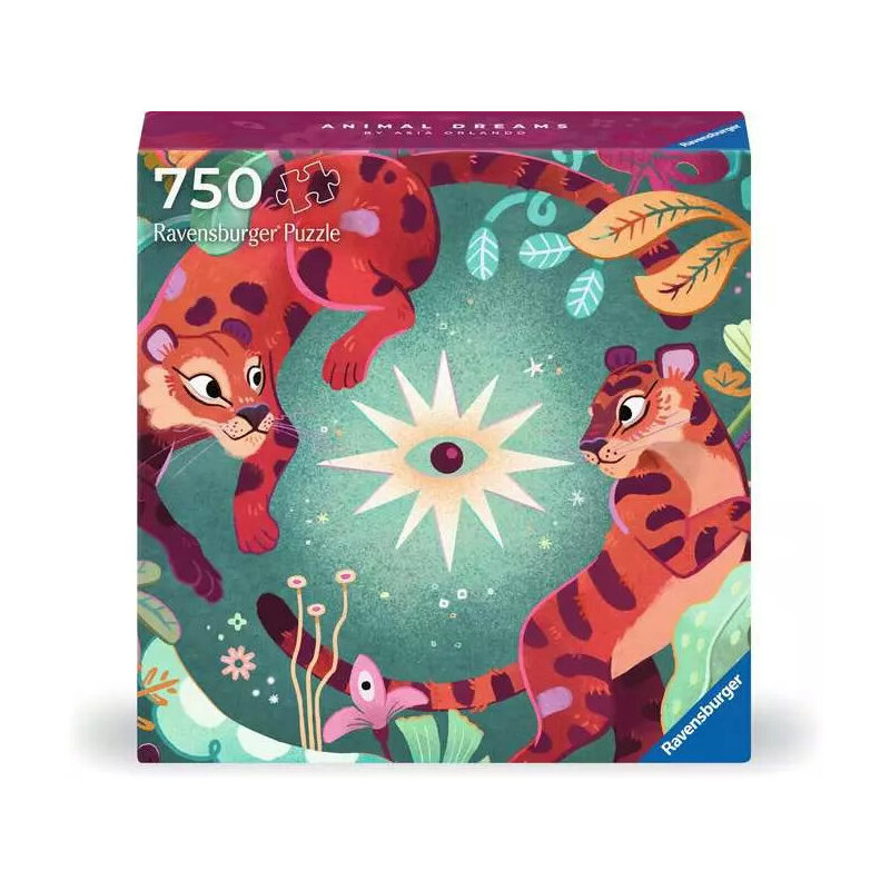 Пазл Ravensburger 750 Искусство и душа: Грёзы животных, арт.01001