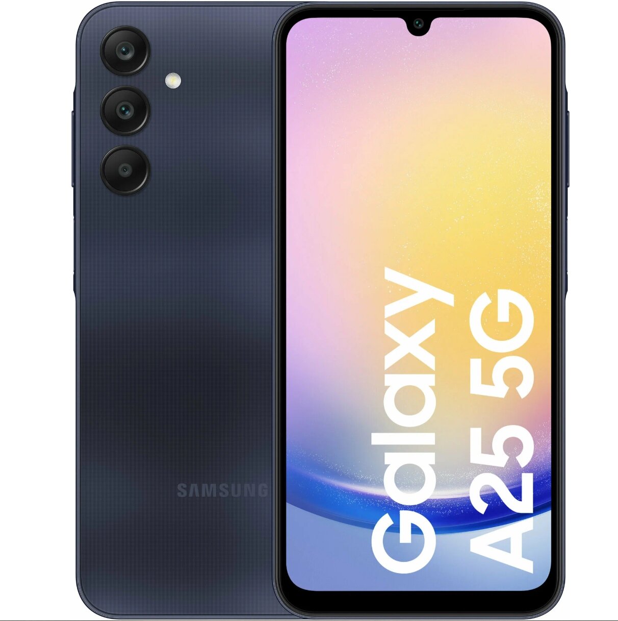 Смартфон Samsung Galaxy A25, 8/256 ГБ, 6.5", цвет Blue Black (сине-черный)