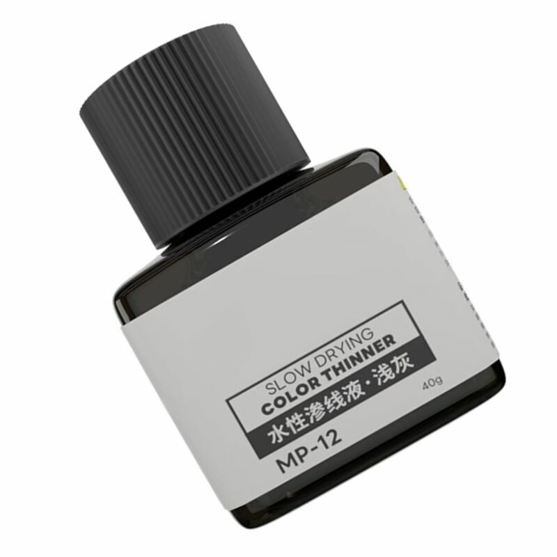 1 флакон раствора для фильтрации нитей на водной основе -светло-серый