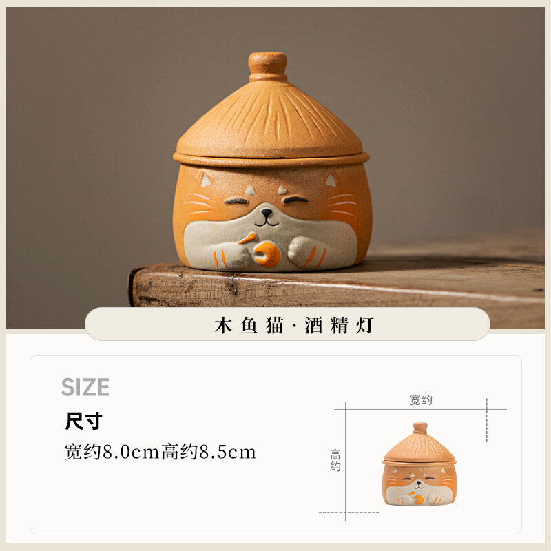 Керамическая домашняя бездымная спиртовая горелка для заваривания чая и подогрева вина, маленькая уличная BBQ горелка для горячего горшка и аксессуары для изоляции спиртовой горелки