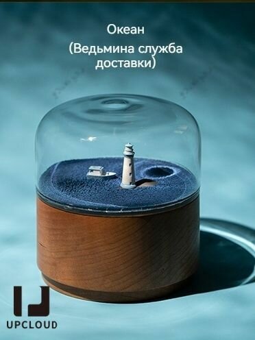 Детские игрушки/Музыкальная шкатулка/UPCLOUD+Хаяо Миядзаки, Тихиро и тема Тихиро, Магнитный маяк и море