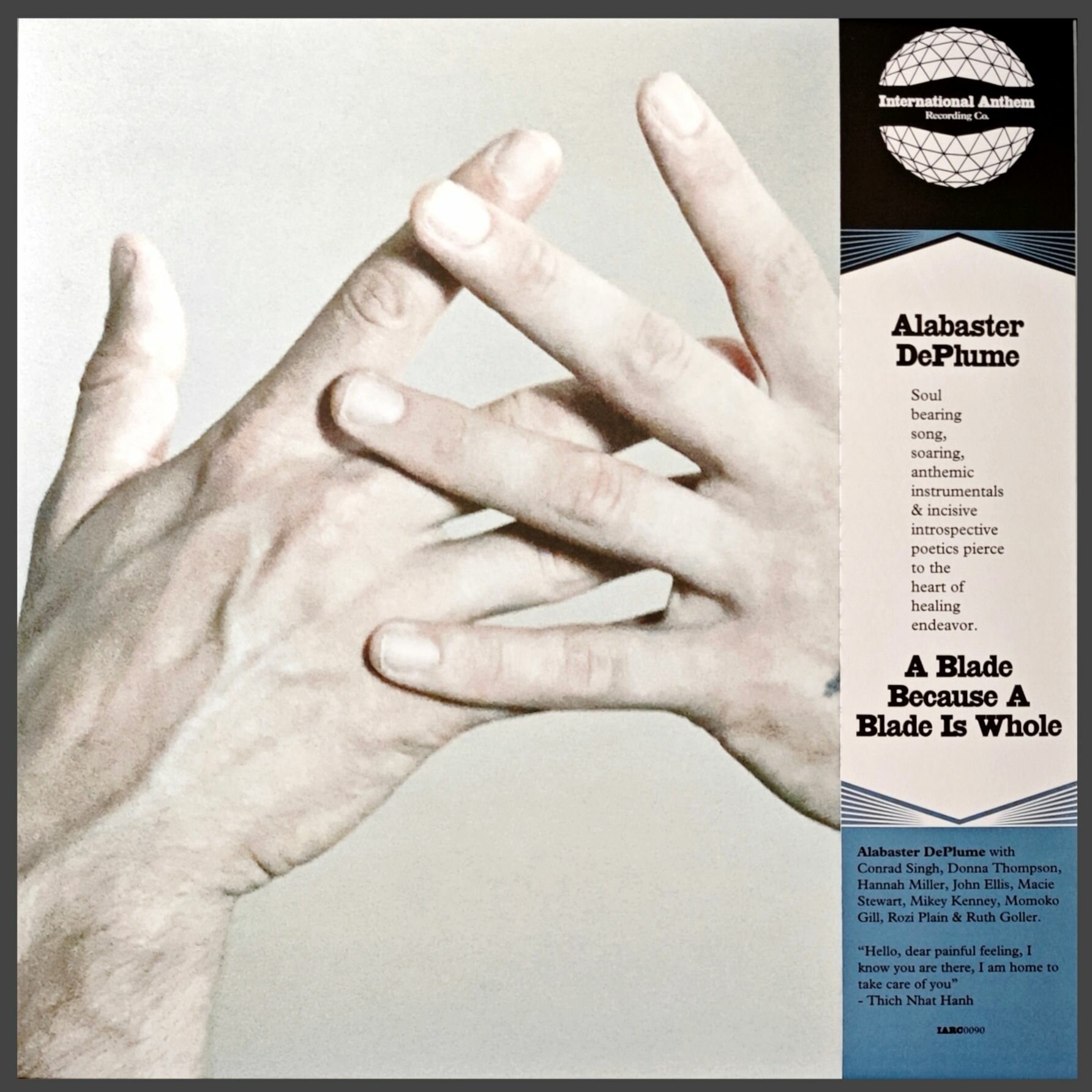 Виниловая пластинка Alabaster DePlume - A Blade Because A Blade Is Whole (LP, 2025, International Anthem Recording)