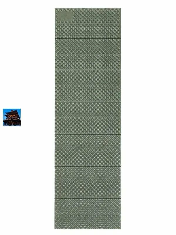 Каремат Naturehike Single Egg Nest в оливковозеленом цвете, премиуммодель Б/Р