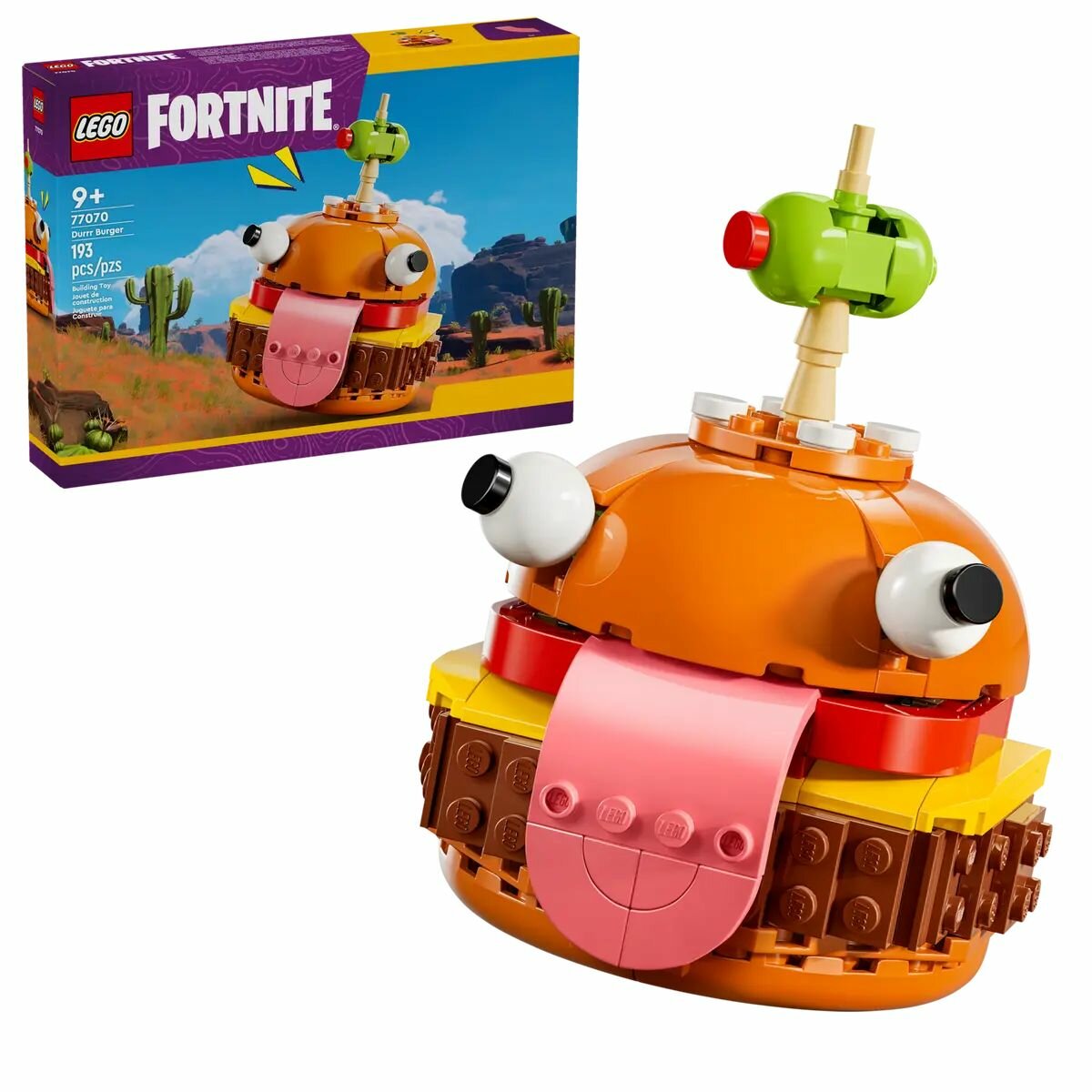 77070 Пластиковый Конструктор Lego Fortnite 77070 Durrr Burger Дуррр Бургер