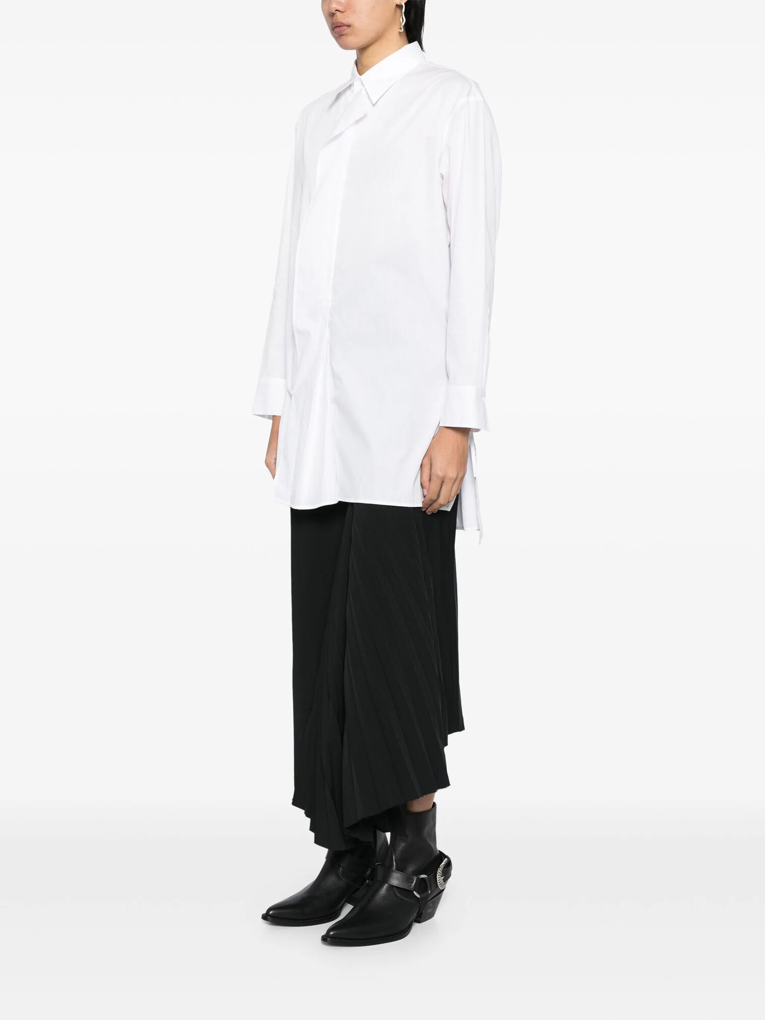 Рубашка Yohji Yamamoto Deco C, размер 2 NUM, белый — фото 1
