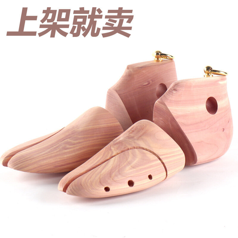Горячая продажа обувного дерева, расширитель обуви из массива дерева, расширитель обуви из красного дерева, формирующий, анти-морщинистый, дезодорирующий, регулируемый обувной дерево из кедра