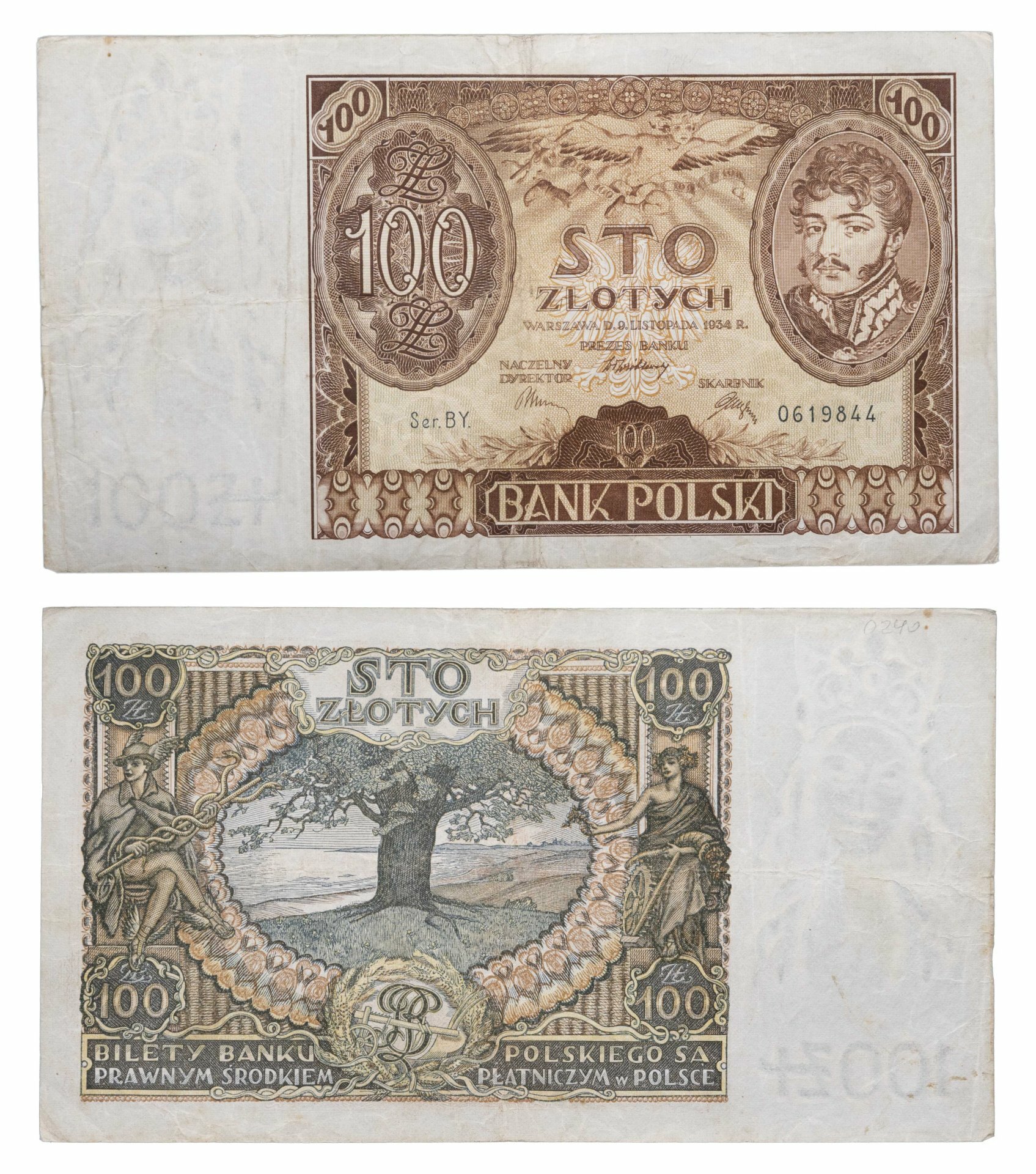 Польша 100 злотых 1934 год