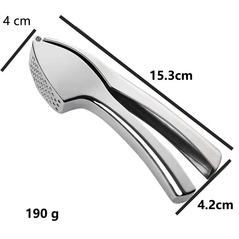 【Множественные варианты】Пресс для чеснока из цинкового сплава и нержавеющей стали 304, ручной измельчитель чеснока, чесночная терка, измельчитель чесночной пасты