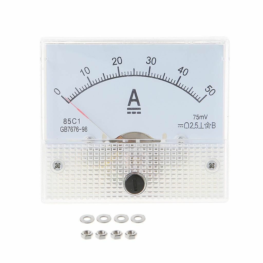 Стрелочный амперметр постоянного тока 85С1-50А