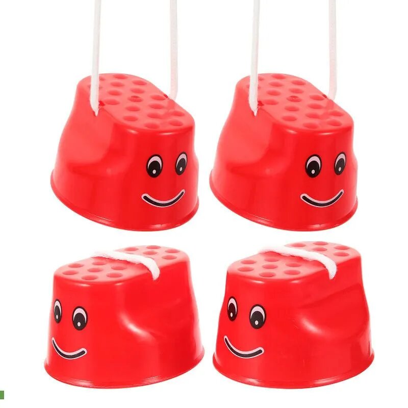 2 пары детских ходулей, игрушка для развития баланса, сенсорное тренировочное игрушка на улице