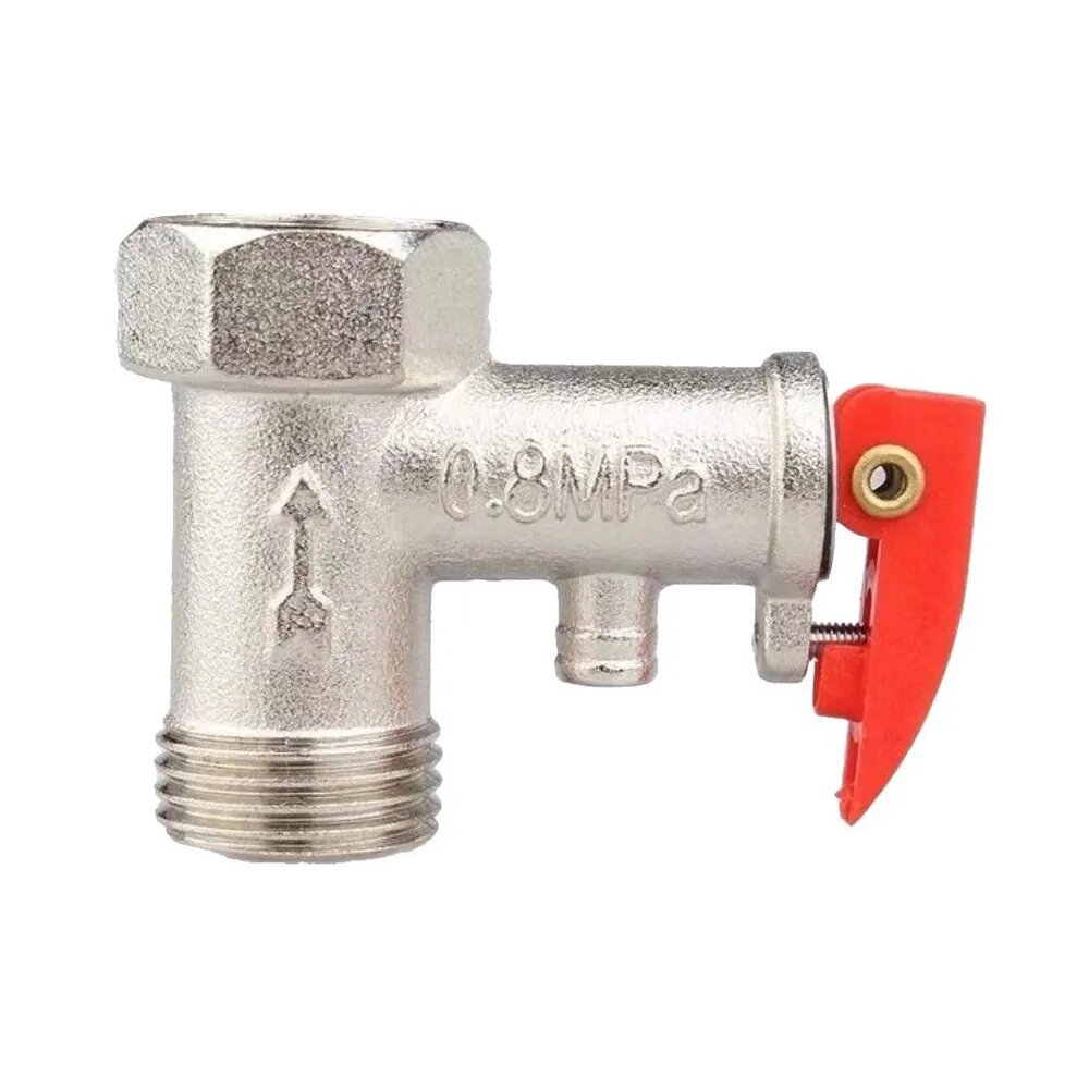 Обратный клапан для бойлера 1/2" 0.8 МПа длина 44mm