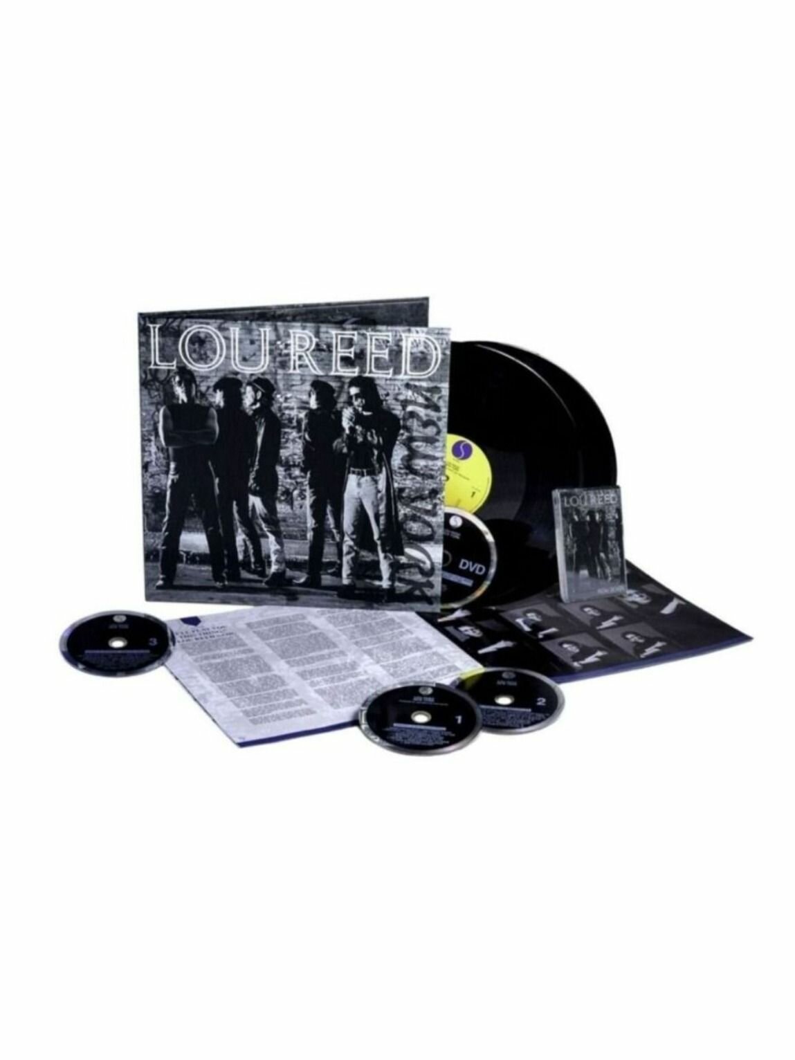 Виниловая Пластинка Lou Reed - New York 2LP+3CD+DVD, All Media, Deluxe Edition, Limited Edition, Ori*inal,