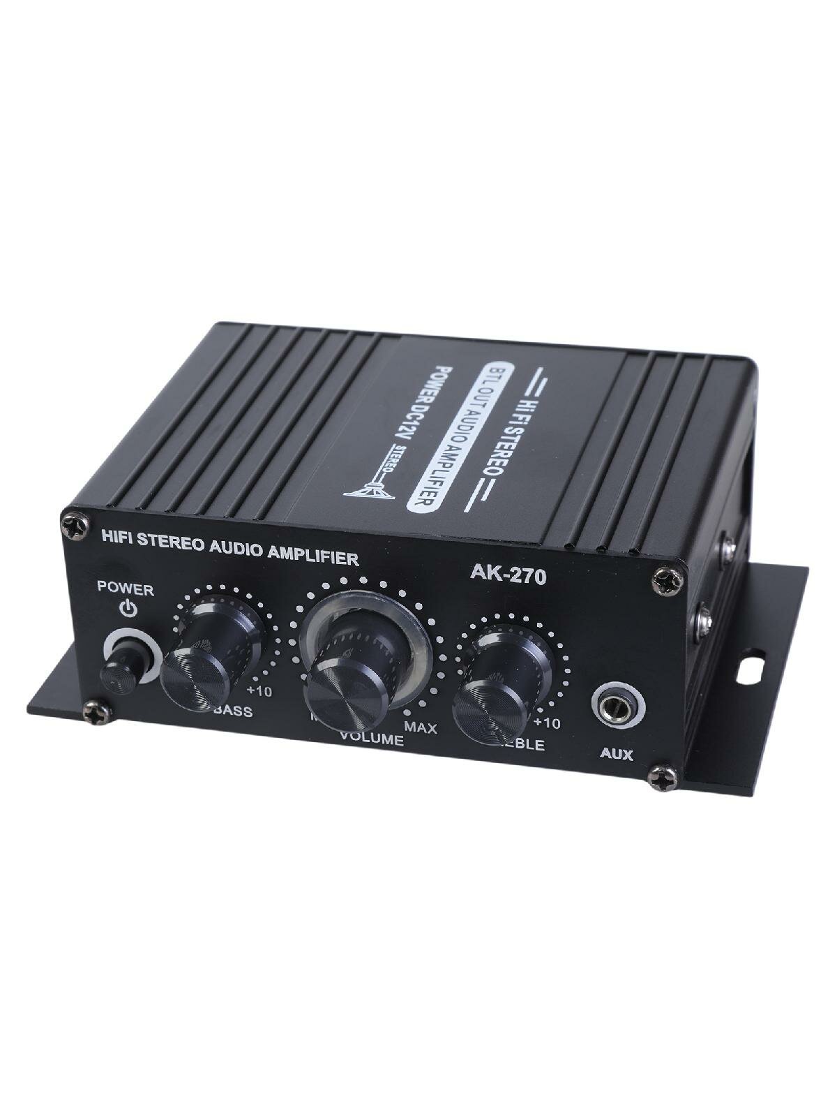 Цифровой усилитель Hi-Fi 20 Вт + 20 Вт 2-канальный динамик объемного звучания 12V