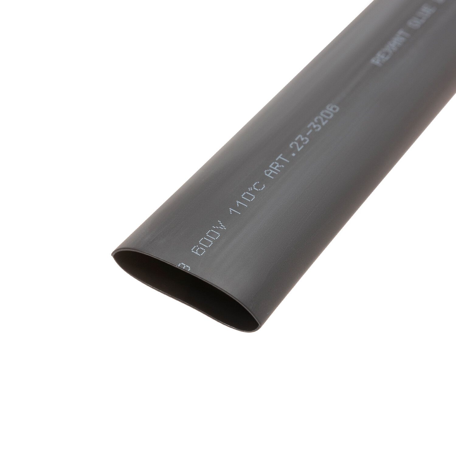 Трубка термоусаживаемая сттк (4:1) двустенная клеевая 32,0/8,0мм, черная, упаковка 5 шт. по 1м REXANT