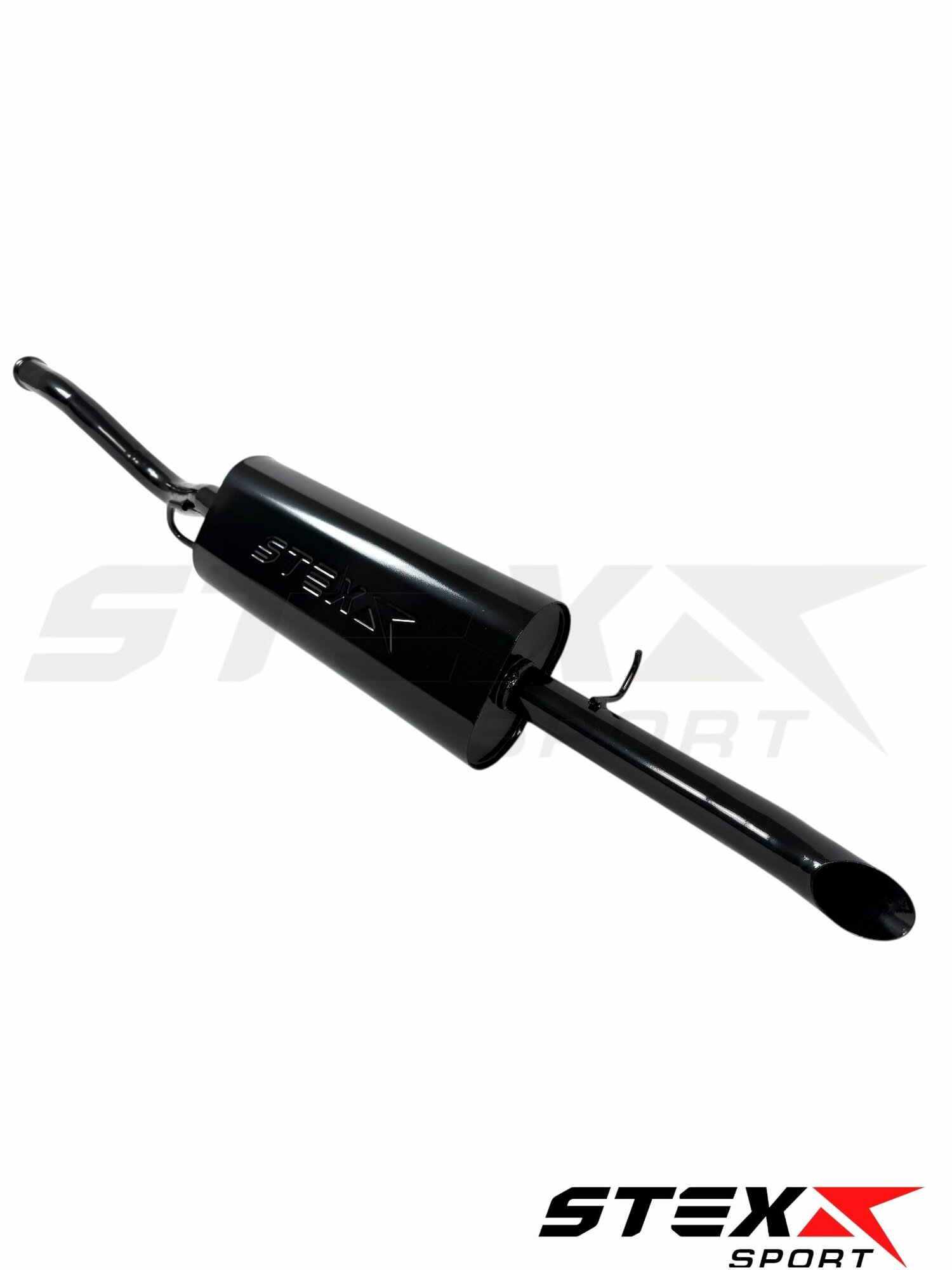 Глушитель прямоточный Stexx Sport для ваз 2170-71Priora (овальная бочка).