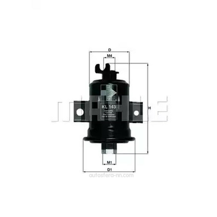 MAHLE KL143 Топливный фильтр