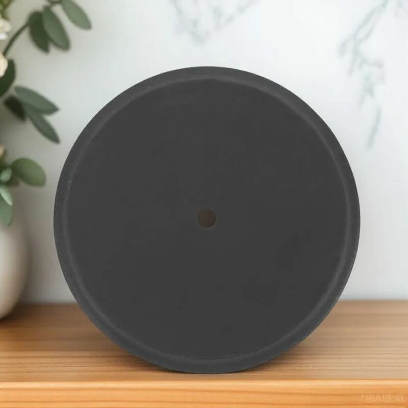 Круглая подставка-утяжелитель для настольной лампы из пластика и железного песка для самостоятельной сборки