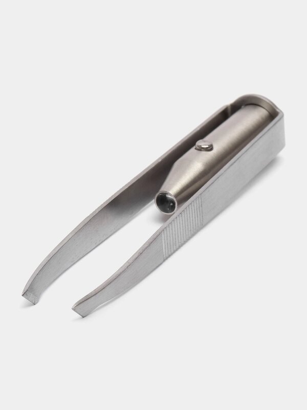 Пинцет-щипцы для бровей со светодиодной подсветкой