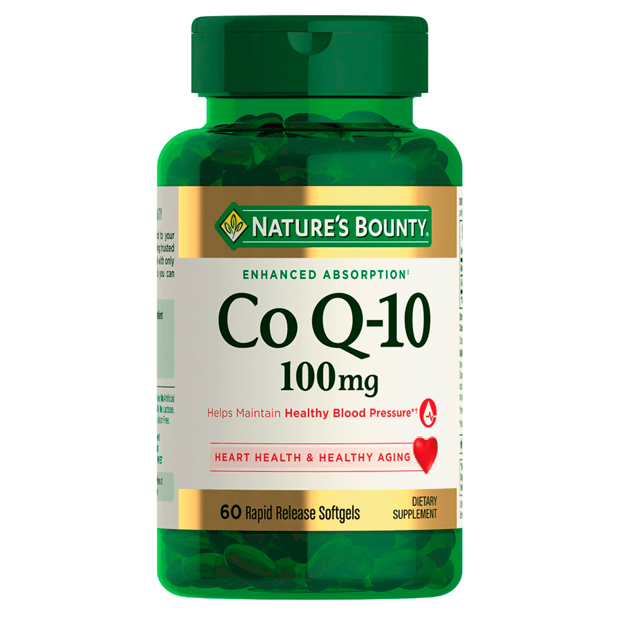 Коэнзим Q-10, 100 мг, 60 капсул, Nature's Bounty