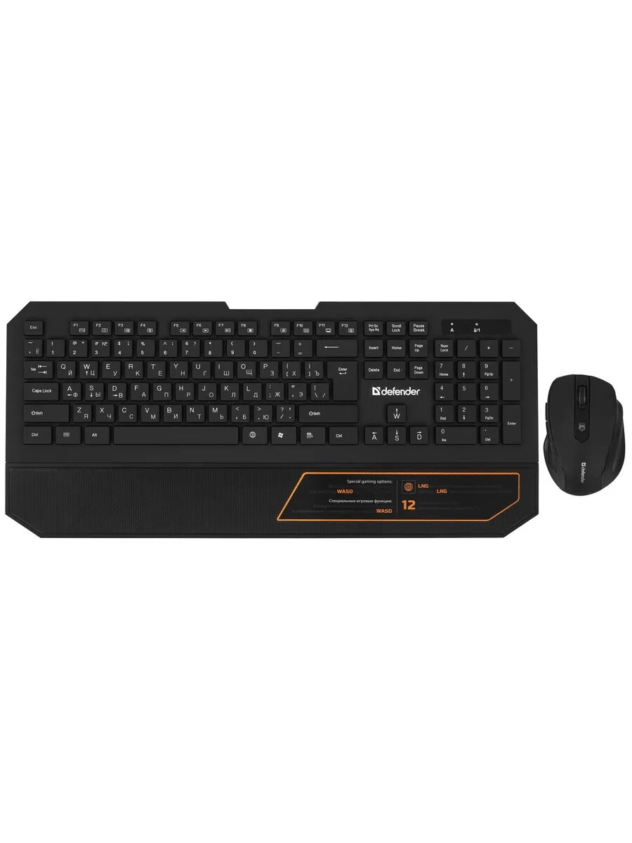 Клавиатура + мышь Berkeley C-925 Nano B Black USB [45925]