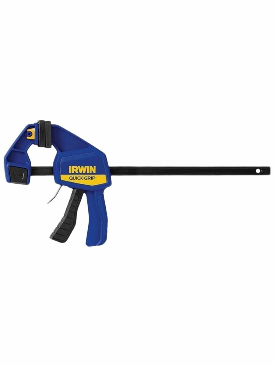 Эксклюзивные быстрозажимные струбцины IRWIN QuickGrip 300 мм, обеспечивающие усилие 135 кг, комплект 1 шт