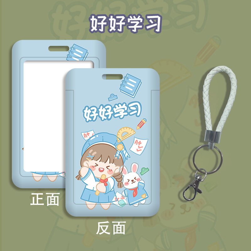Держатель студенческой карты с шнурком для шеи, держатель ID, рабочий бейдж, карта питания, карта доступа в автобус и метро, оптовая продажа