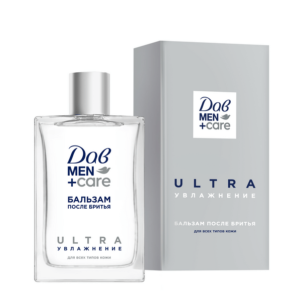 Бальзам после бритья Дав увлажняющий и успокаивающий для всех типов кожи, 100 мл