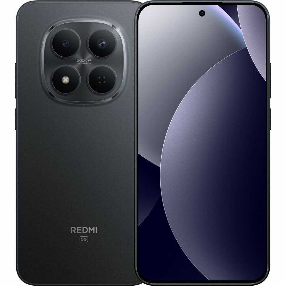 Смартфон Xiaomi Redmi Note 15 Pro 5G 8/512Gb Black, черный