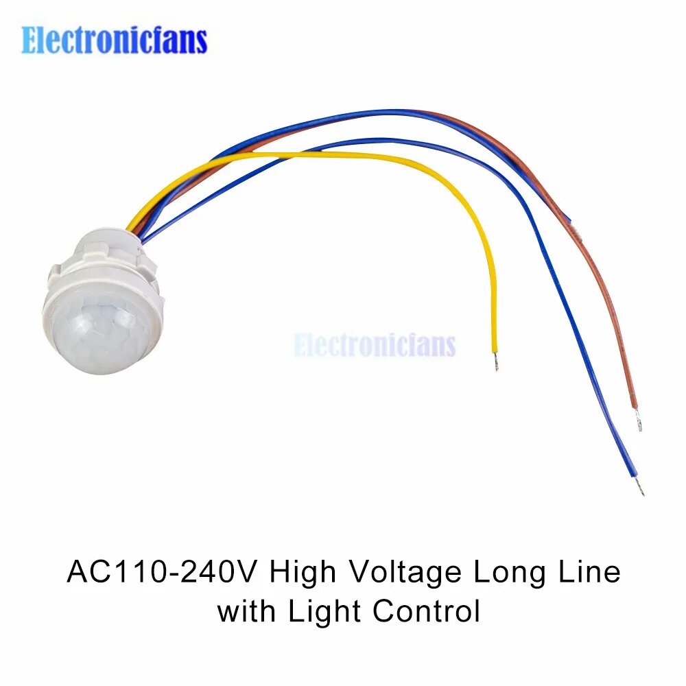 Датчик движения AC110-240V, Цвет: B