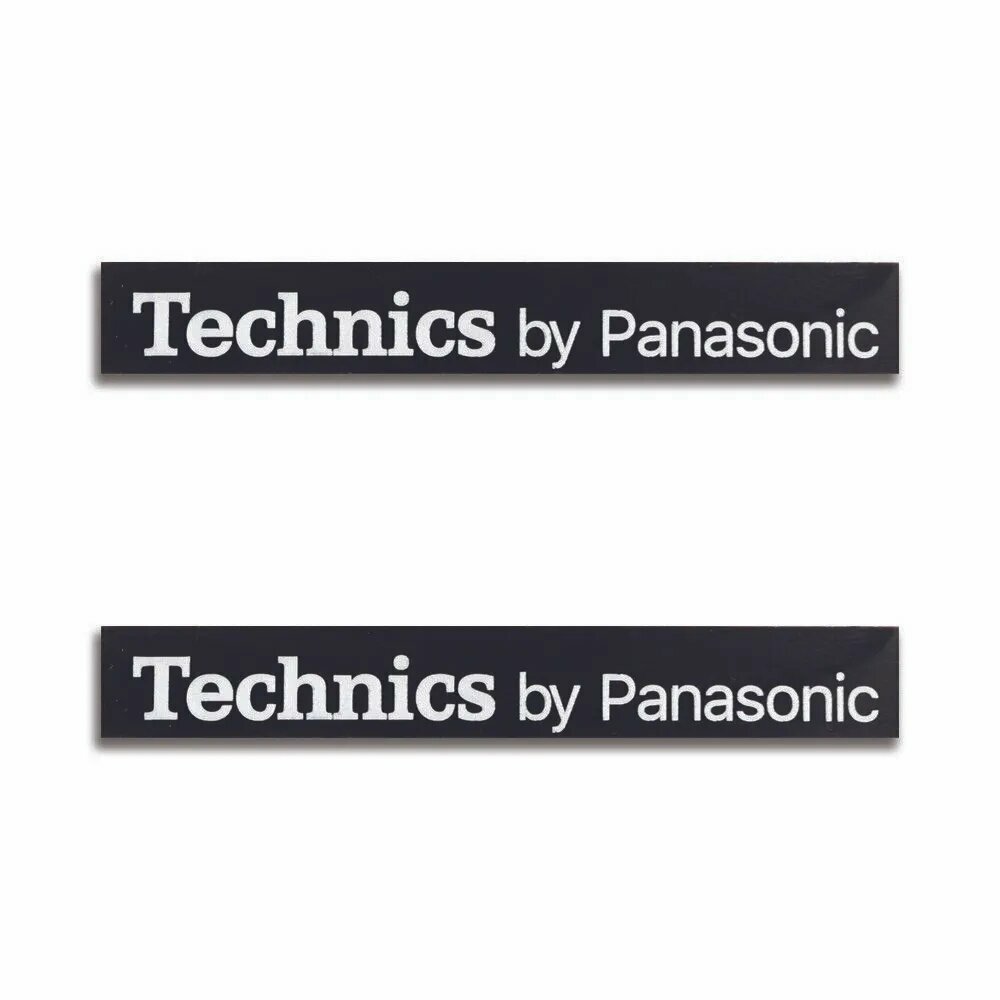 Значок логотипа проигрывателя Technics by Panasonic, размер 54мм 7,9мм