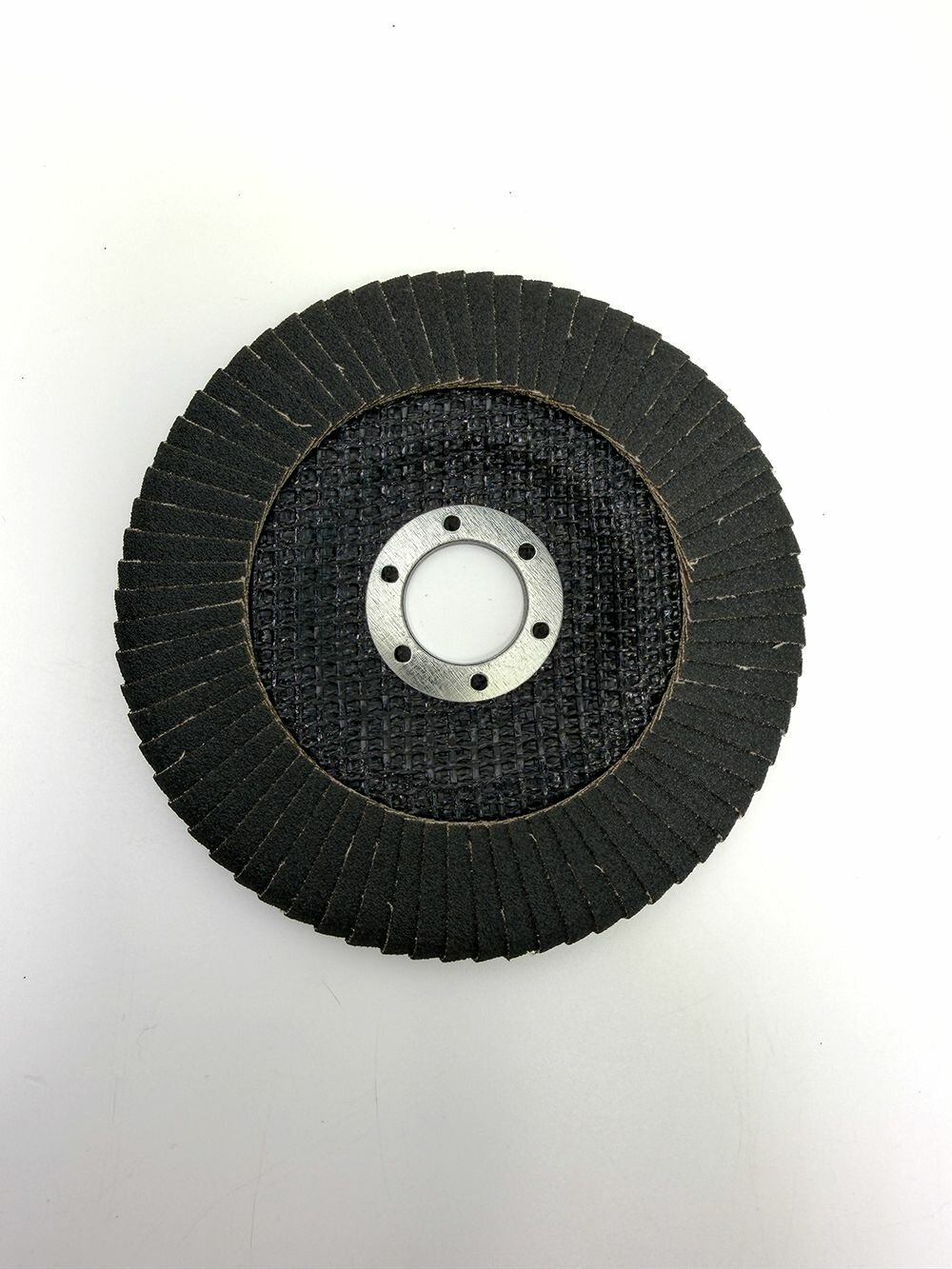 Круг лепестковый радиальный закрути-забей для угловых сварных швов 125х22,23 мм, циркониевый корунд P120