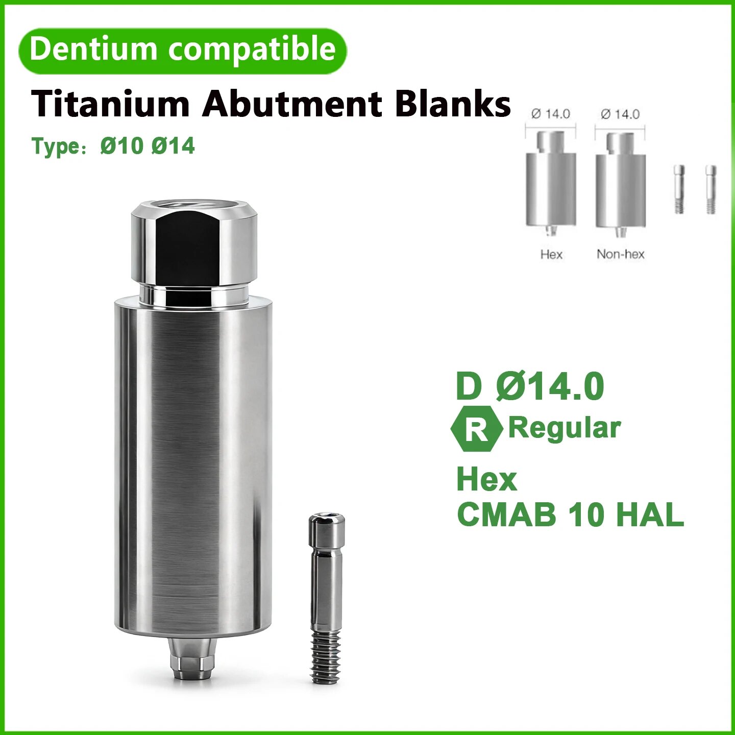 Dentium Arum Premill Абатмент CMAB 10 HAL