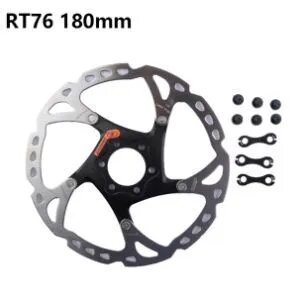 Shimano Deore SLX SM-RT76 Тормозной диск, 6 отверстий, ротор для горного велосипеда, 180 мм