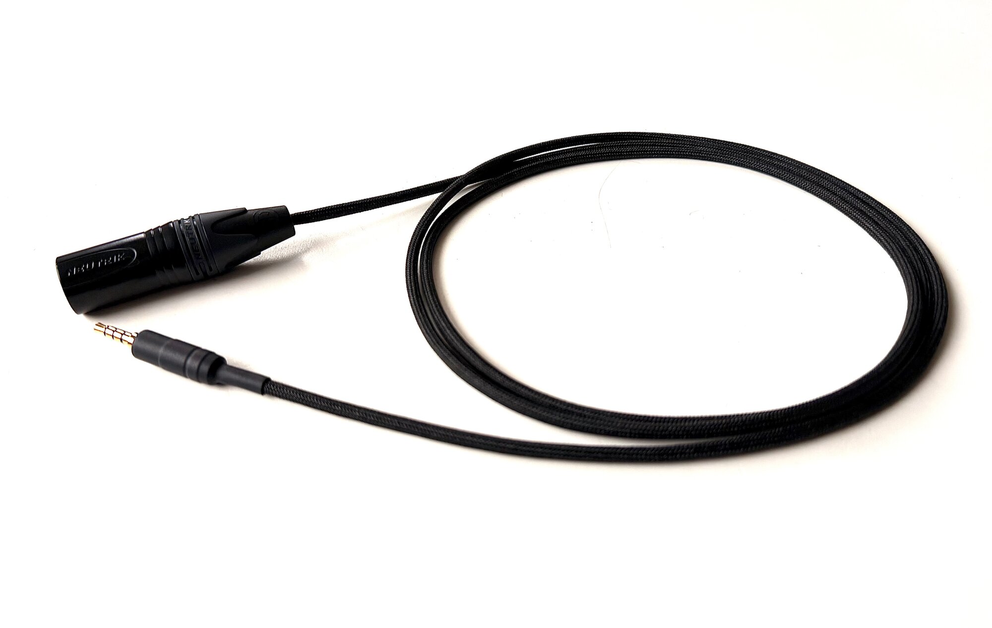 Кабель балансный авторский 1,2м для HiFiMan Fostex с XLR 4pin Neutrik