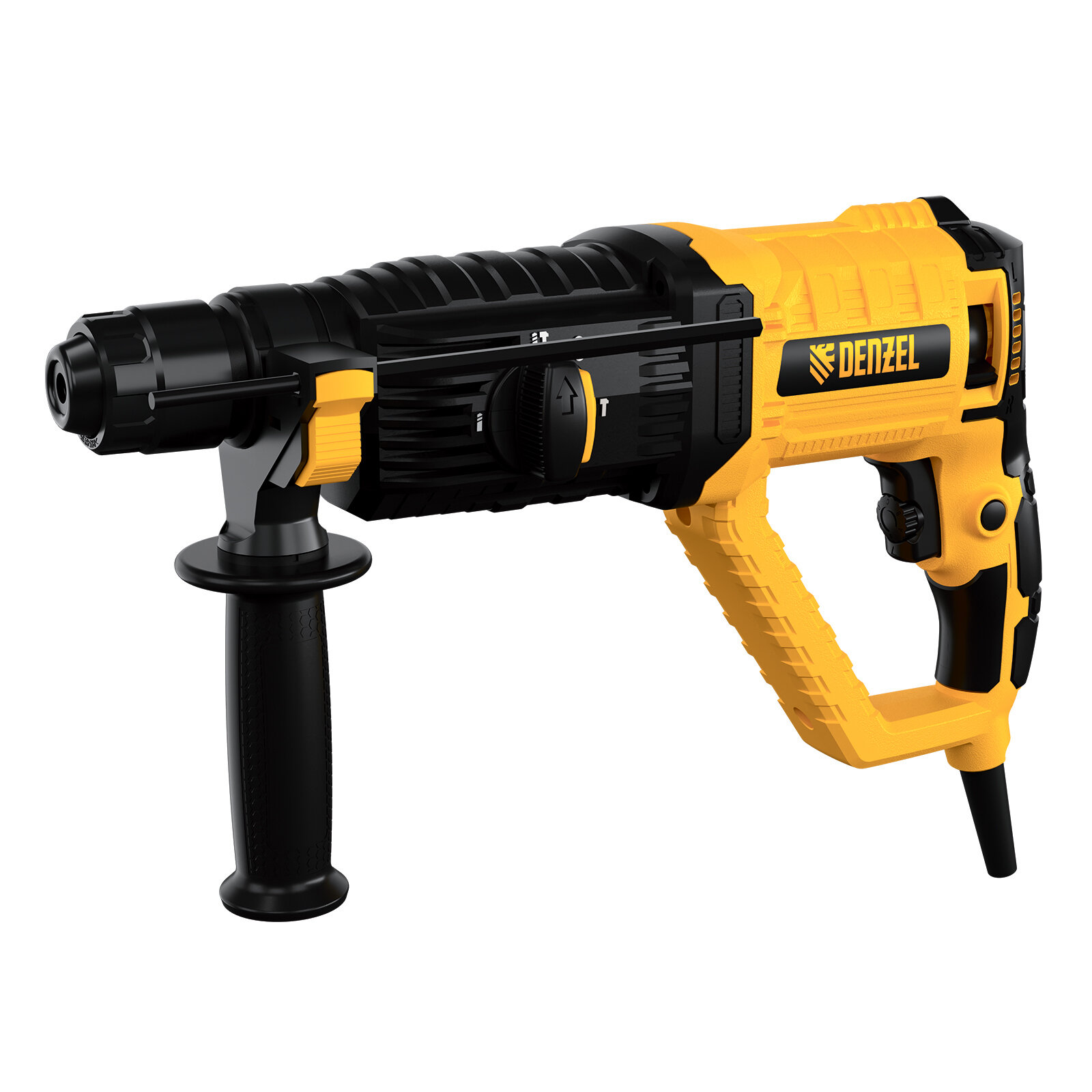 Перфоратор электрический RHB-1050-30, SDS-plus, 1050 Вт, 3,4 Дж, 4 реж. Denzel 26611