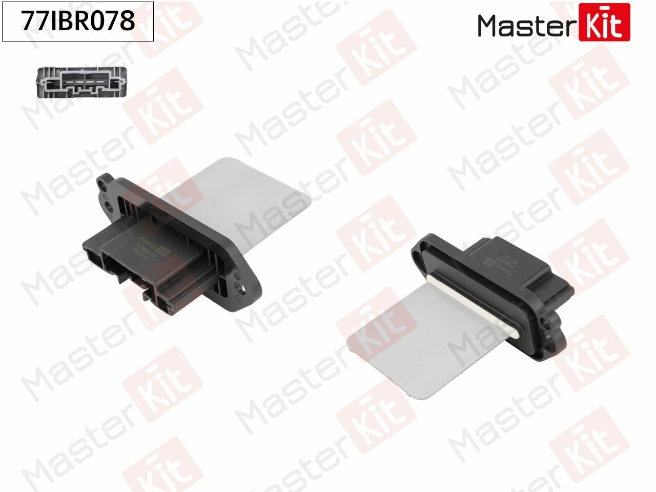 Резистор вентилятора Mazda 3 BL 2008 - 2014 MasterKit 77IBR078