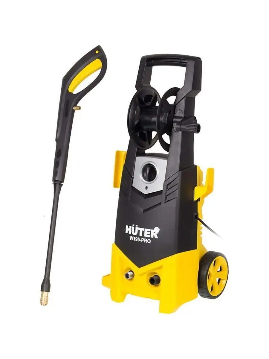 Мойка высокого давления Huter W195-Pro, 2,5 кВт, 420 л/ч, макс. 50 °С