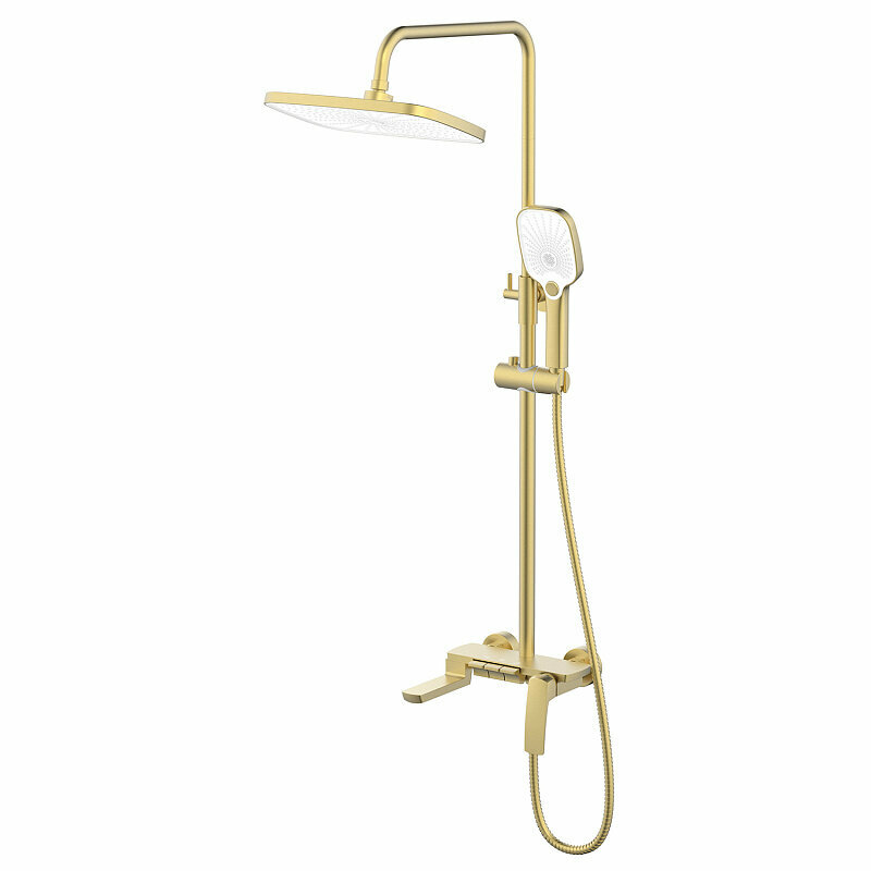 Душевая система Azario Conda AZ-K2311MG золото матовое