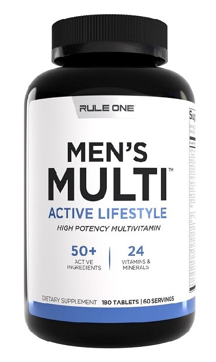 R1 Men's Multi Active Lifestyle Train Daily Multivitamin Rule 1 (180 таб)